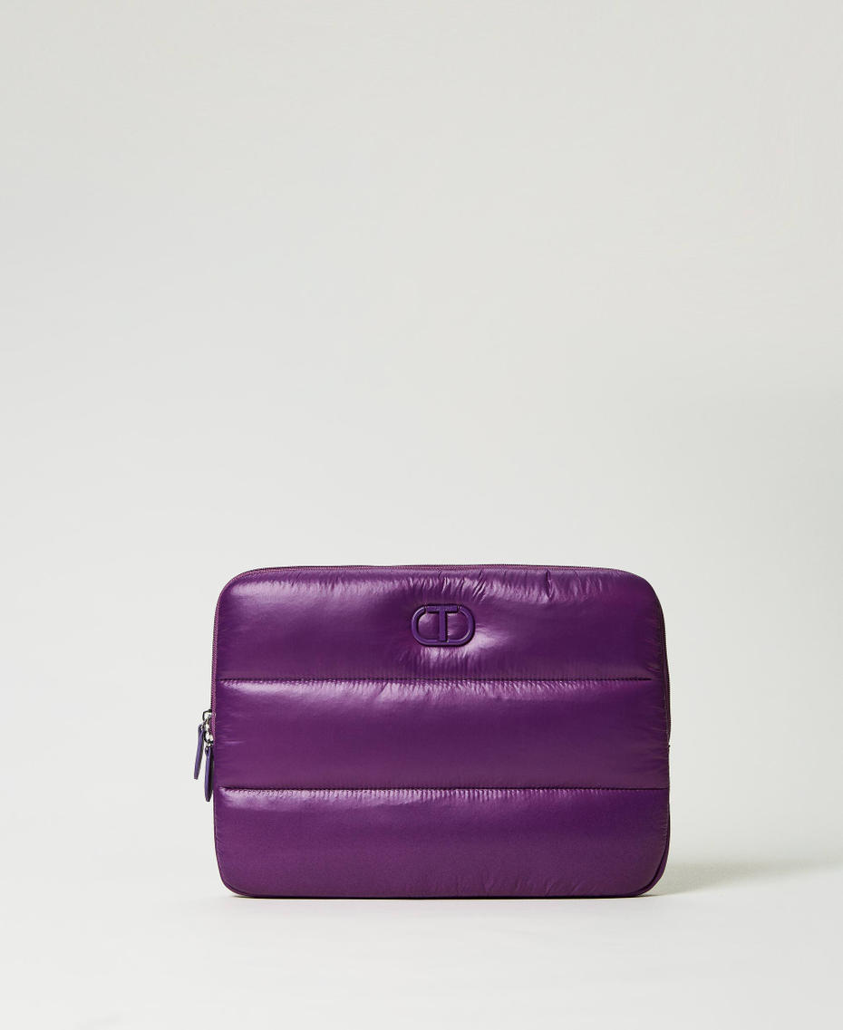 ‘Lila Ski’ laptop case Woman, Purple | TWINSET Milano