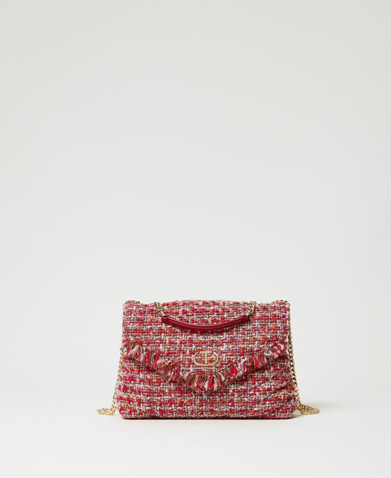 ‘Dreamy’ tweed shoulder bag Woman, Red | TWINSET Milano