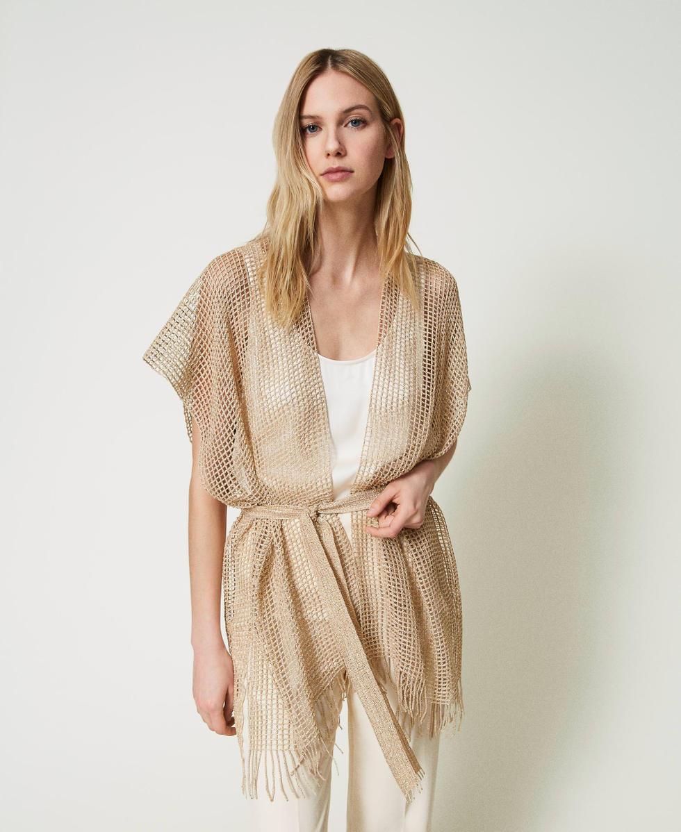 fringed kimonos
