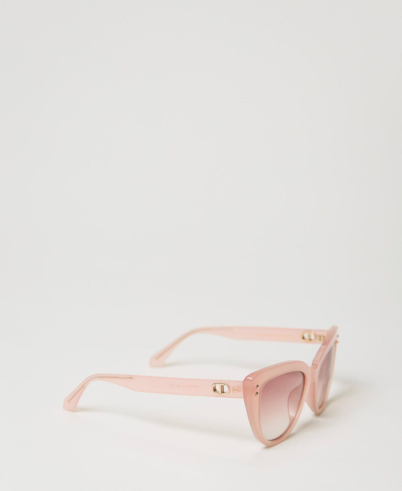 Occhiali da sole cat-eye Donna, Beige | TWINSET Milano